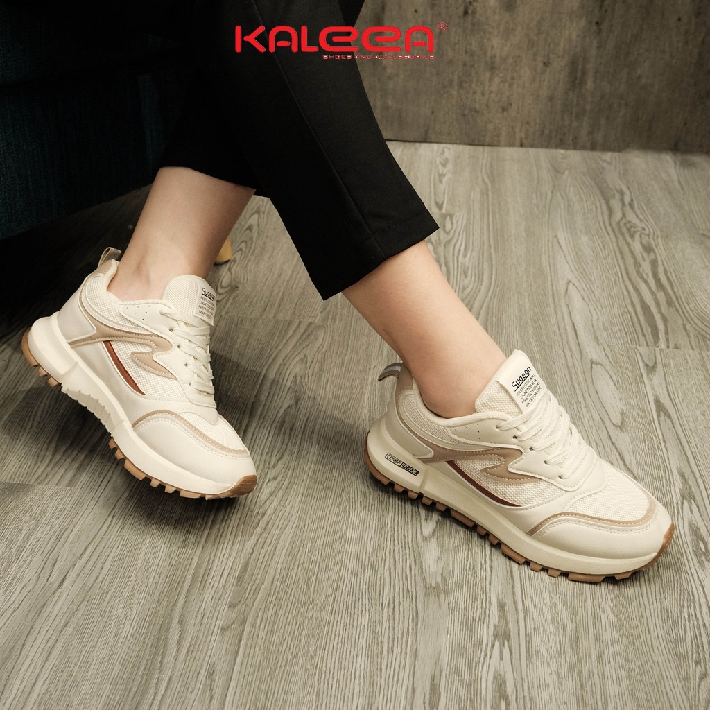 Kaleea - Giày Thể Thao Nữ Đi Bộ Tập Gym Chất Liệu Lưới Dệt Kim Sneaker ...