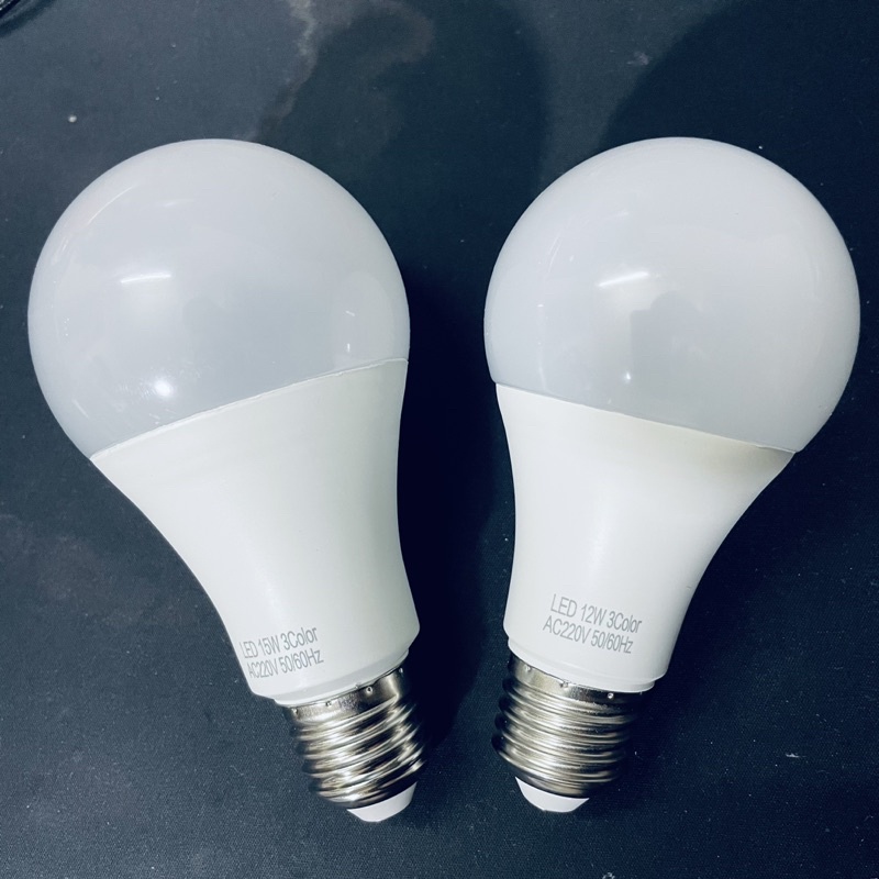 Bóng đèn led THP LUMI đổi 3 màu ánh sáng 25W 18W 15W 12W 9W 7W 5W ...