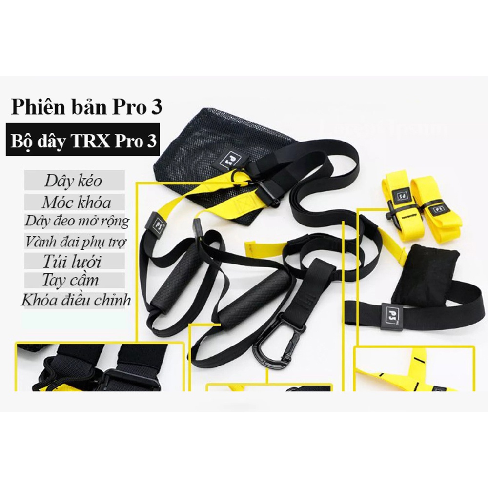 Dây Kháng Lực Tập Gym TRX P3 Đa Năng TOPBODY | Shopee Việt Nam