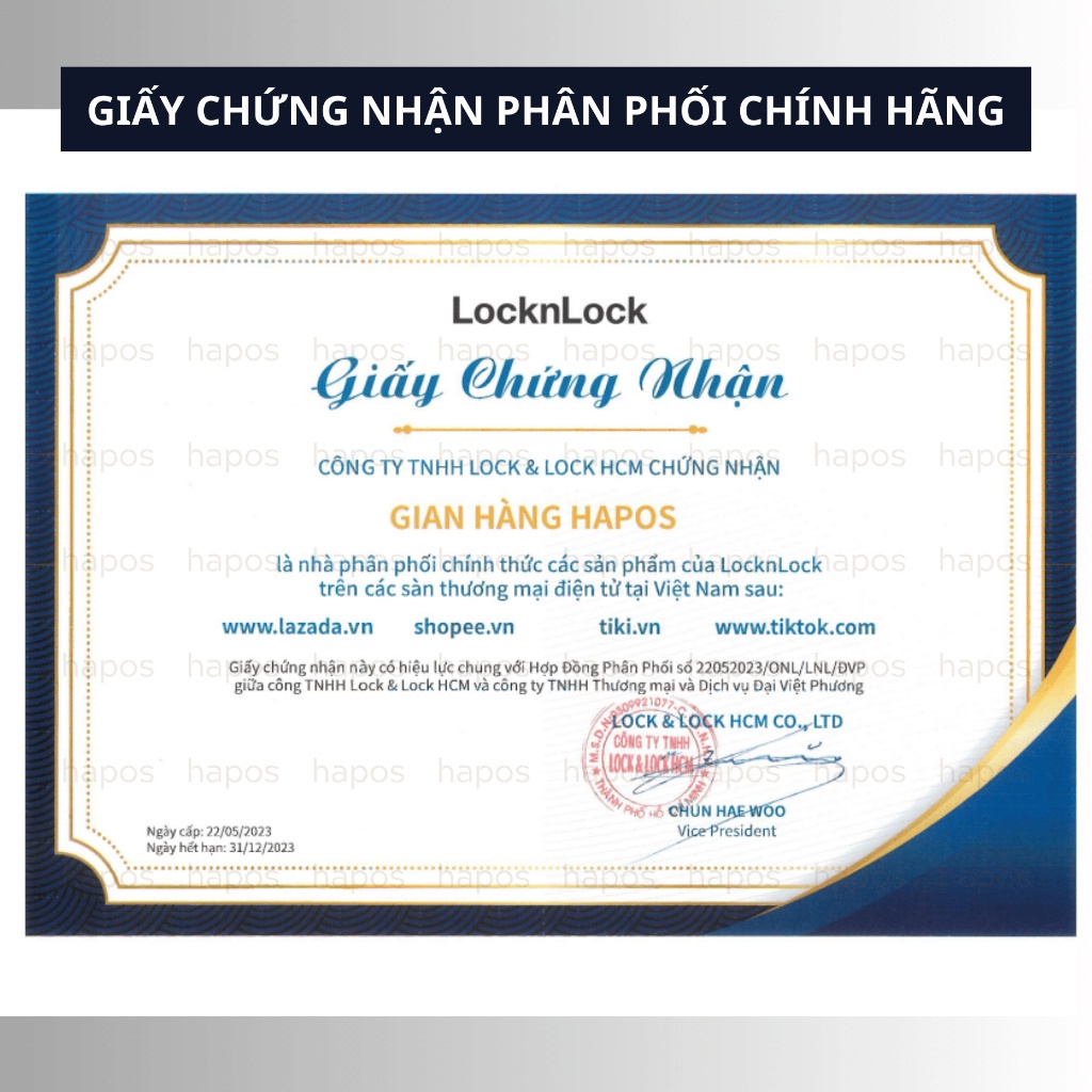 Ly giữ nhiệt LocknLock chính hãng 550ml LHC3249 Inox 316L nắp 1 chạm ...