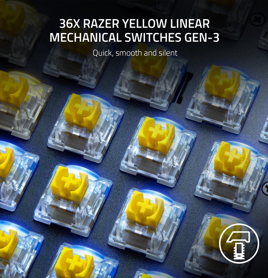 Switch Cơ Razer Mechanical Switches | Linear Yellow | Clicky Green ...