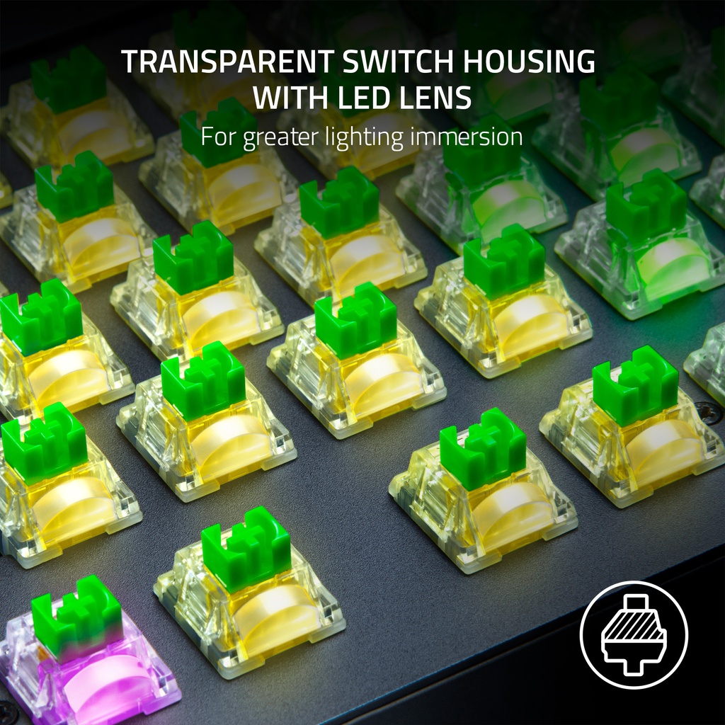 Switches Razer Mechanical (Green Clicky Switch) - Clicky and Tactile ...