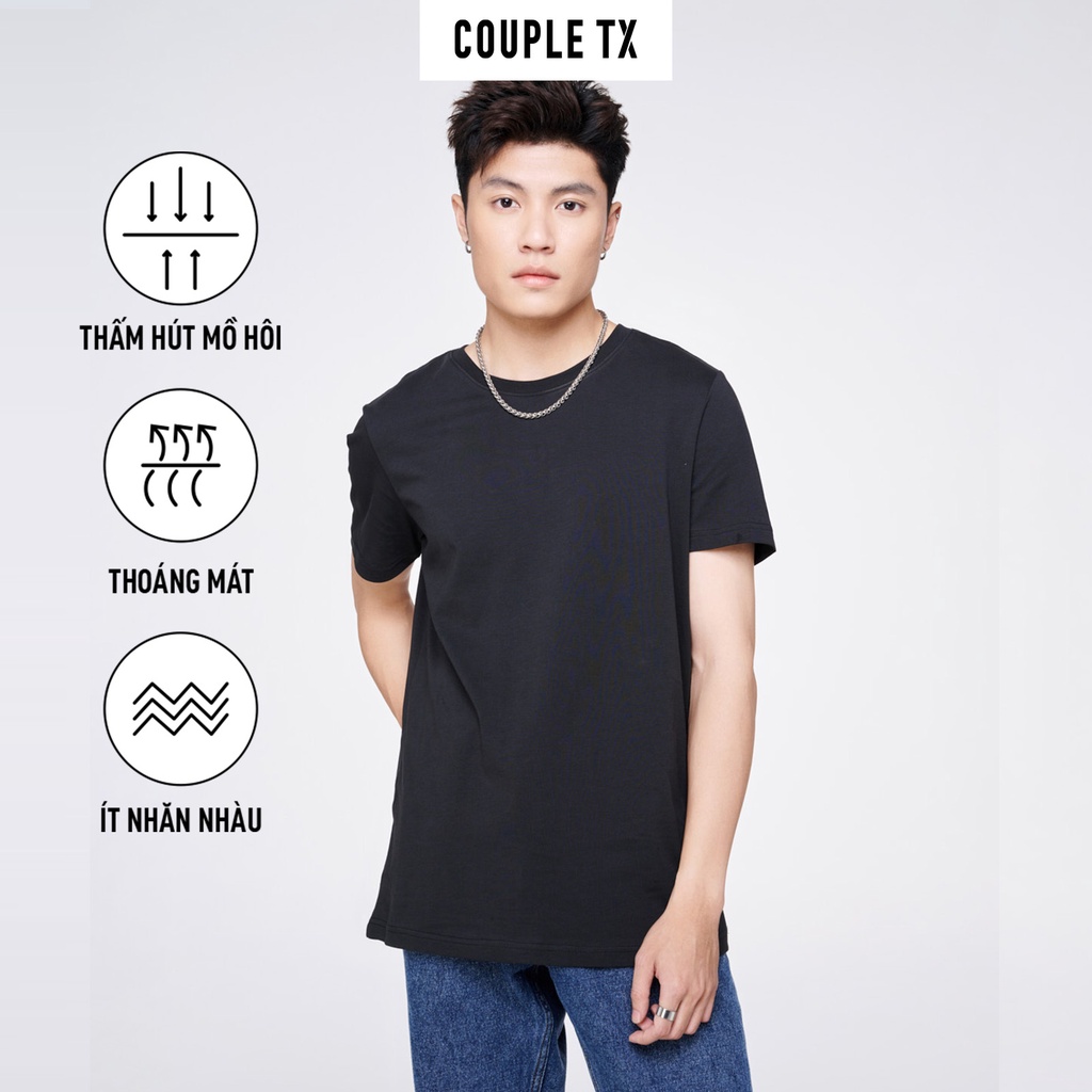Áo Thun Nam Couple TX Slim Basic Cổ Tròn MTS 1325 | Shopee Việt Nam
