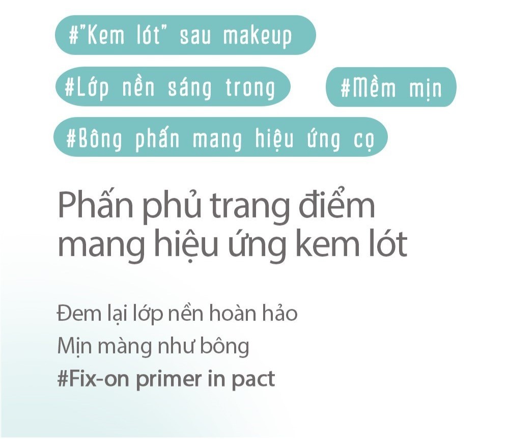 Phấn Phủ Dạng Nén Trang điểm Code Glokolor Fix On Primer In Pact 11g Chống Nắng Spf30pa 