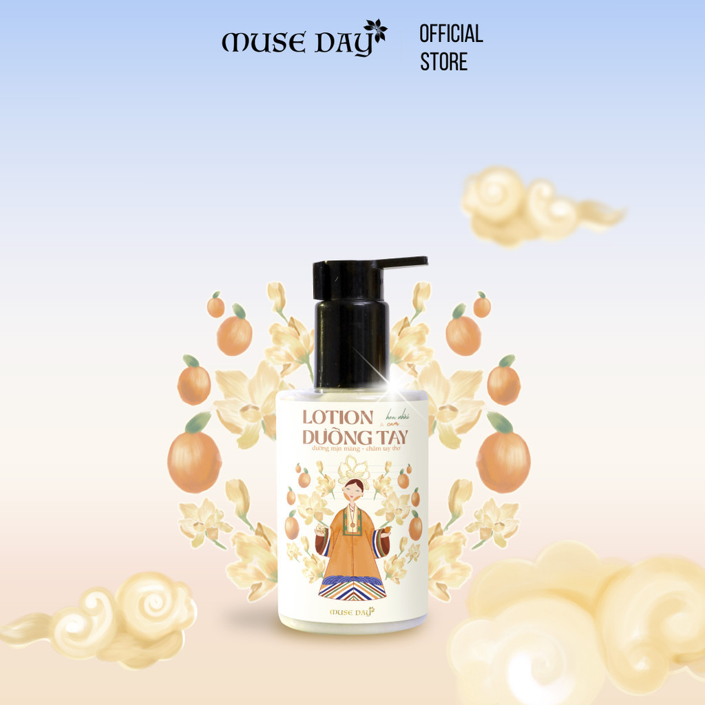 Kem Tay Dưỡng Ẩm Da Tay Hand Lotion MUSEDAY Thuần Chay Cấp Ẩm, Mềm Mịn ...