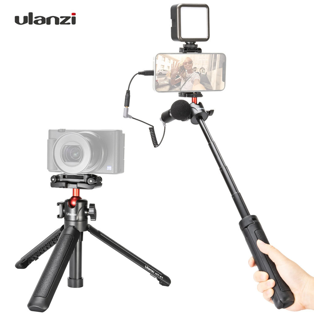 Ulanzi MT-41 Travel Tripod Cho Điện Thoại / Máy Ảnh Mirroless / Máy Ảnh DSLR Chính Hãng | Shopee ...