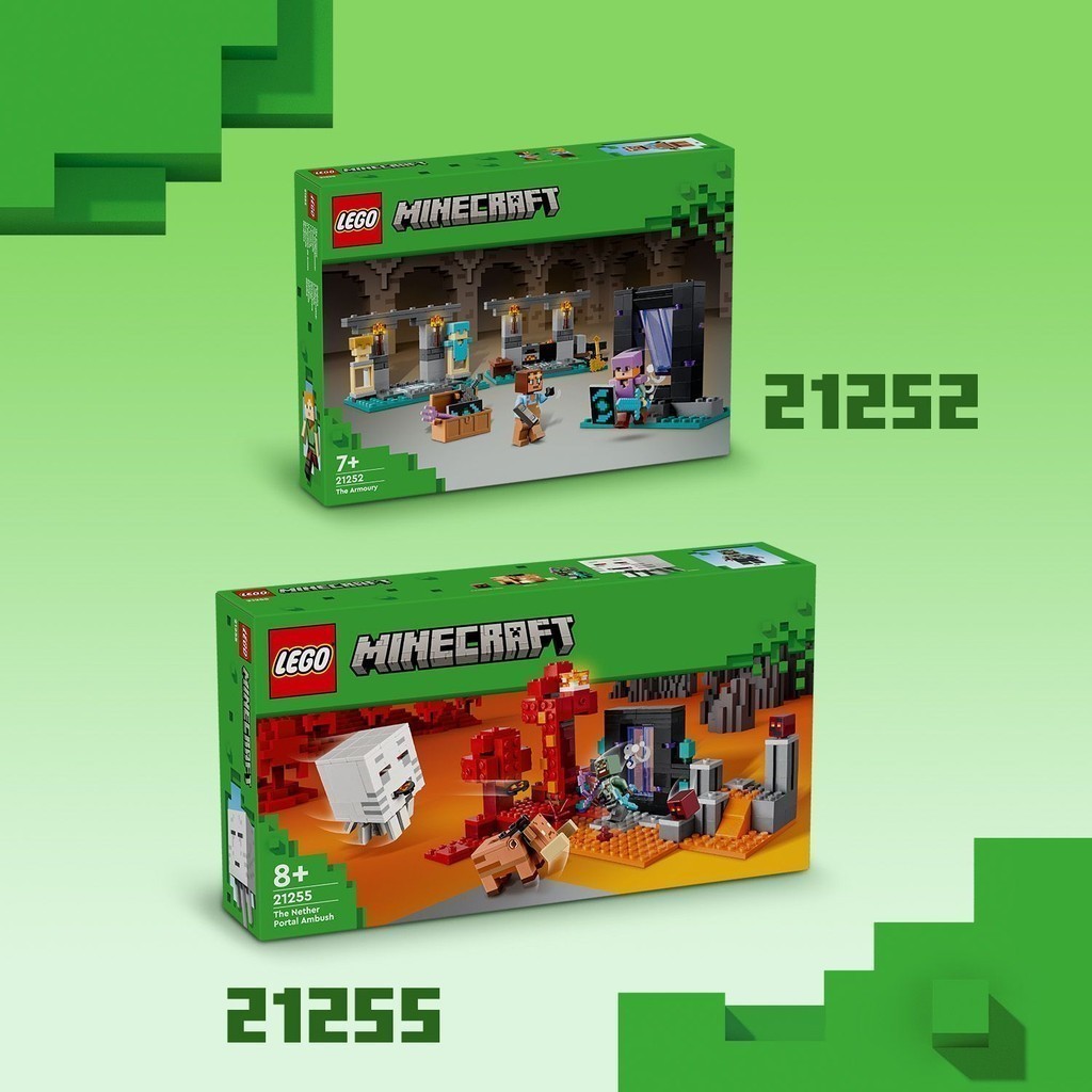 LEGO MINECRAFT 21252 Đồ chơi lắp ráp Kho chế tạo vũ khí (203 chi tiết ...