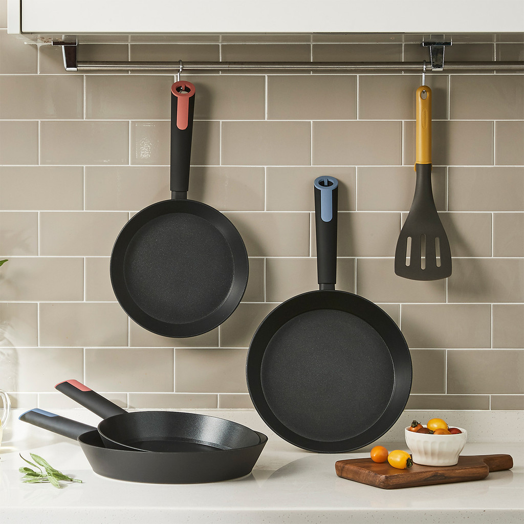 Chảo chống dính Lock&Lock Frypan Index IH 22-26cm phủ titanium dùng được bếp gas, bếp điện, bếp ...