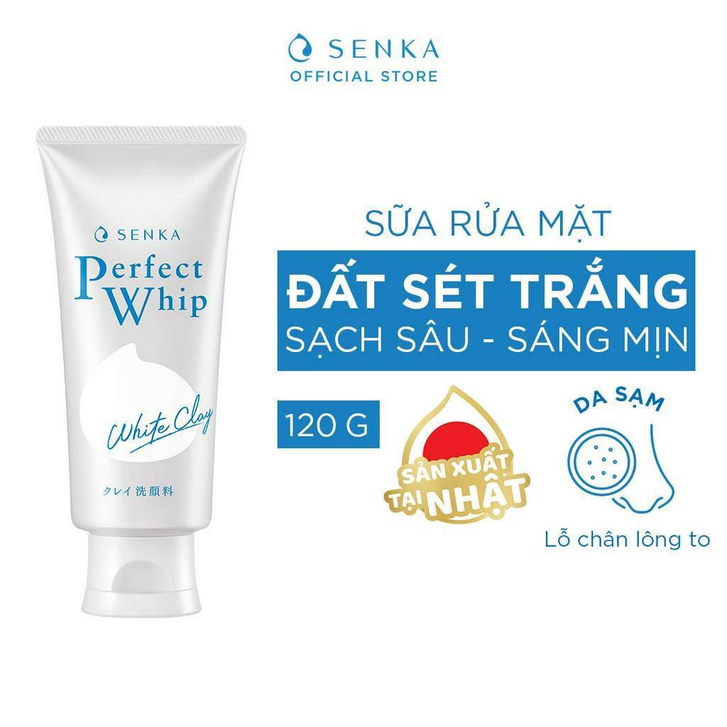Sữa Rửa Mặt Senka Perfect Whip 100g & 120g- Dr Thêm | Shopee Việt Nam