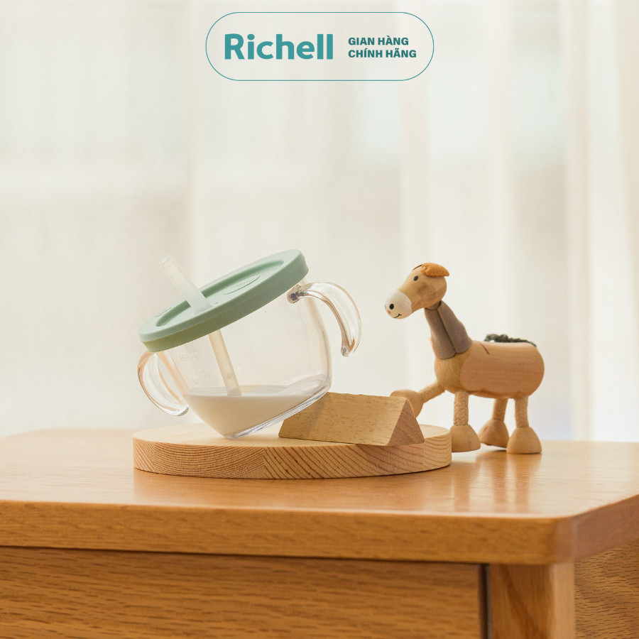 Cốc tập hút, tập uống 3 giai đoạn RICHELL Nhật AXSTARS chống sặc Tritan | Baby | Shopee Việt Nam