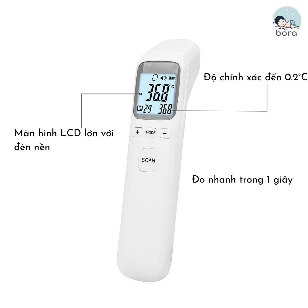 Nhiệt kế hồng ngoại đa năng đo trán CK-T1502 đo nhanh, chính xác [Tặng ...