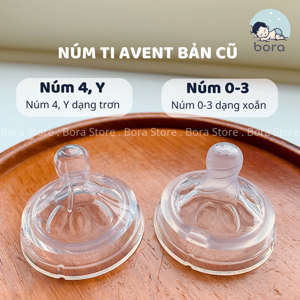 Núm ti Avent Natural cổ rộng [Đủ size 0-Y][Cam kết chính hãng] | Shopee ...