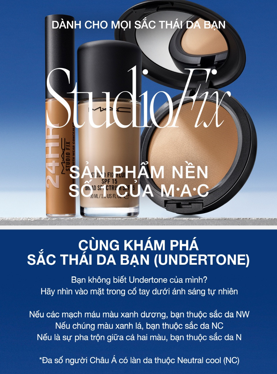 [COMBO TRẢI NGHIỆM] Combo MAC bao gồm kem nền Studio Fix mini 15ml và ...