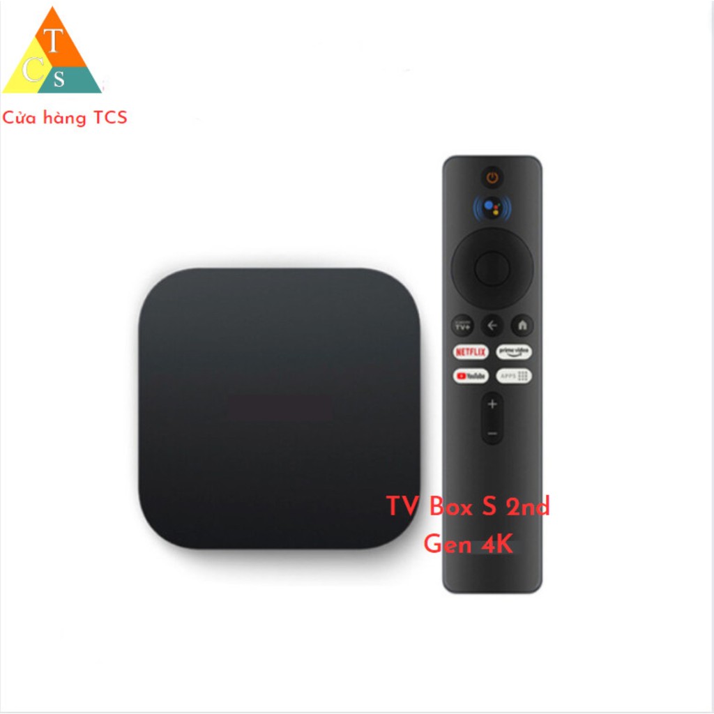 Android TV Box S 2nd Gen 4K HDR với Google Assistant Remote Streaming ...