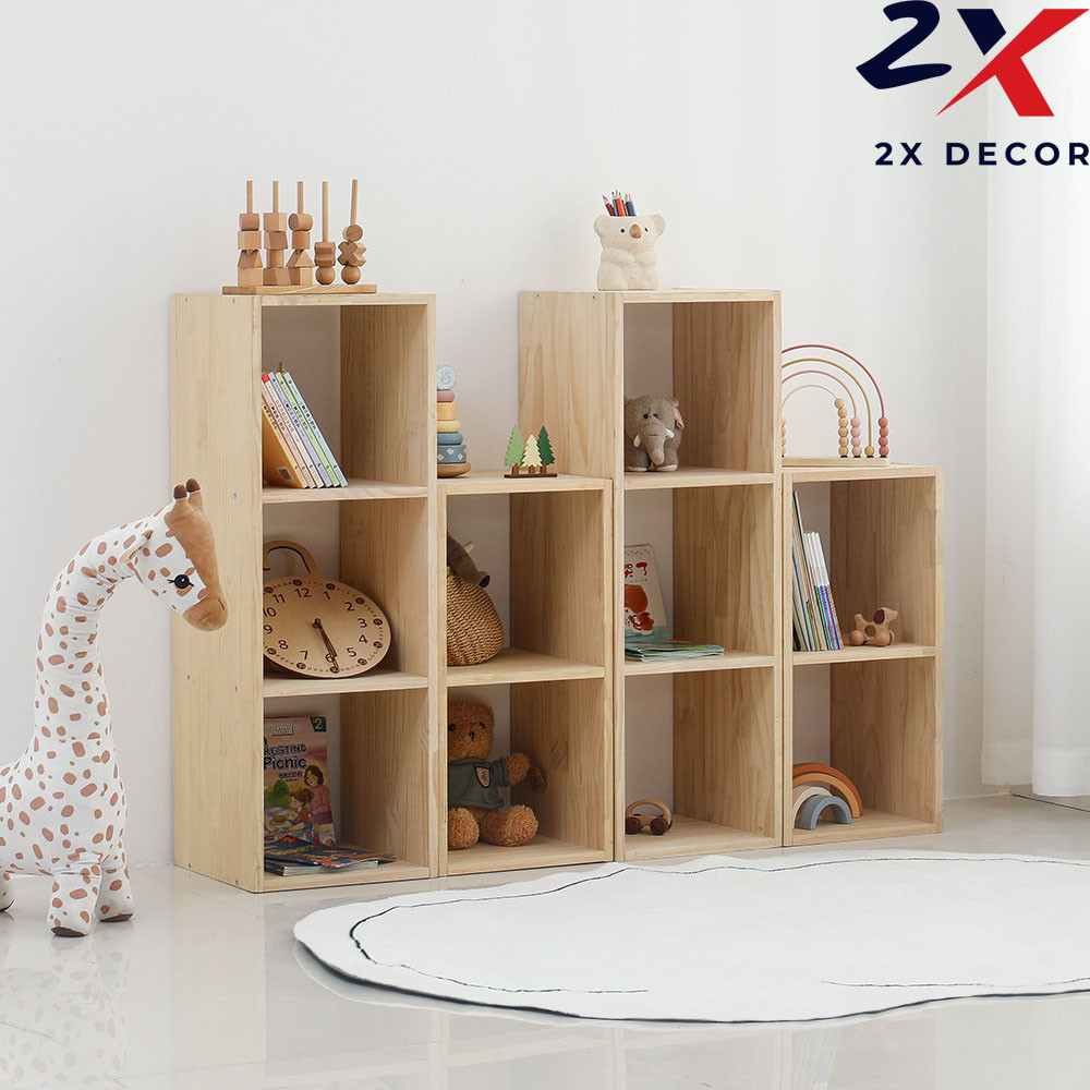 2X Decor - Kệ gỗ tổ ong đa năng, kệ sách nhiều tầng trang trí giá rẻ ...