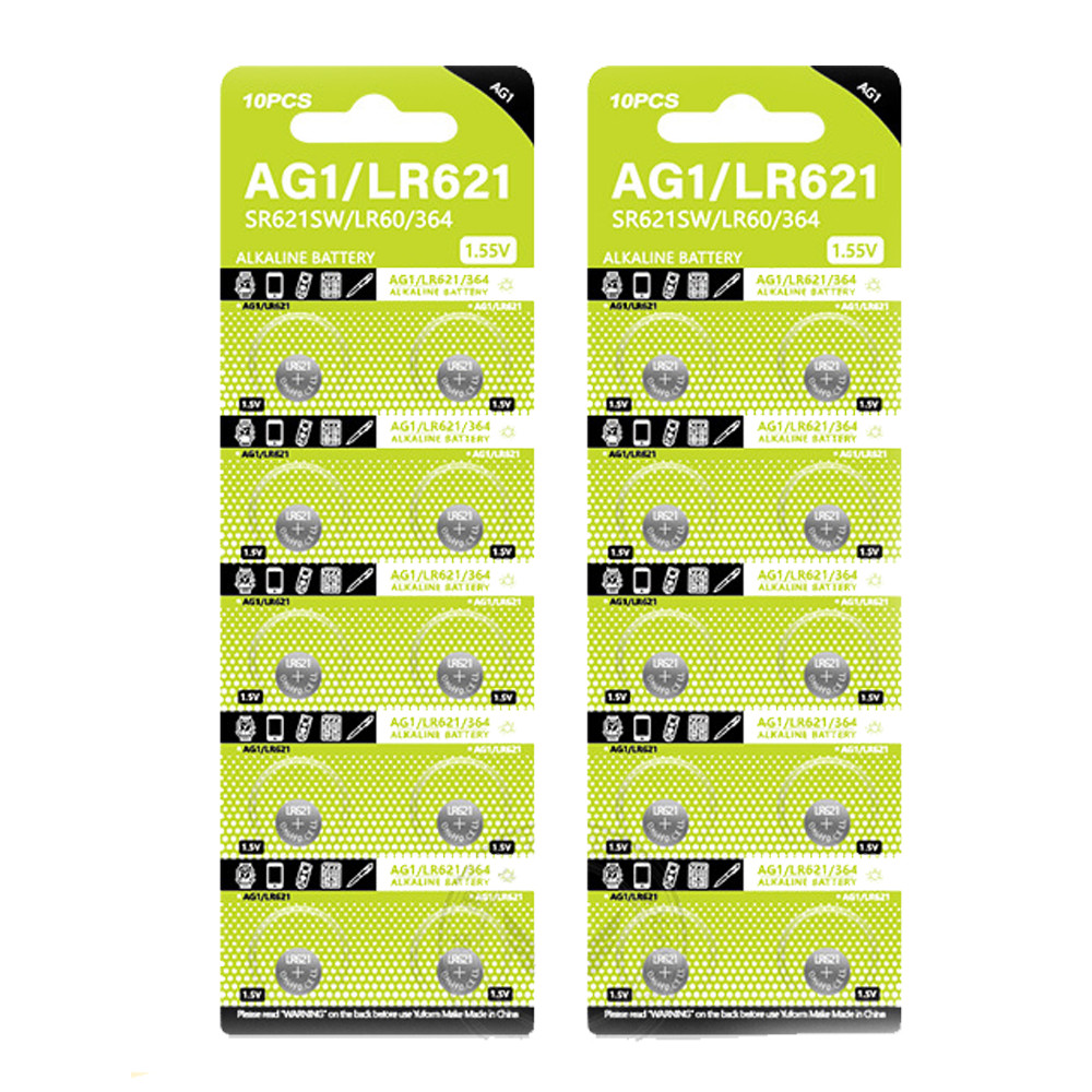 Vỉ 10 viên pin cúc áo LR1130 LR41 LR621 LR626 LR44 LR920 | Shopee Việt Nam