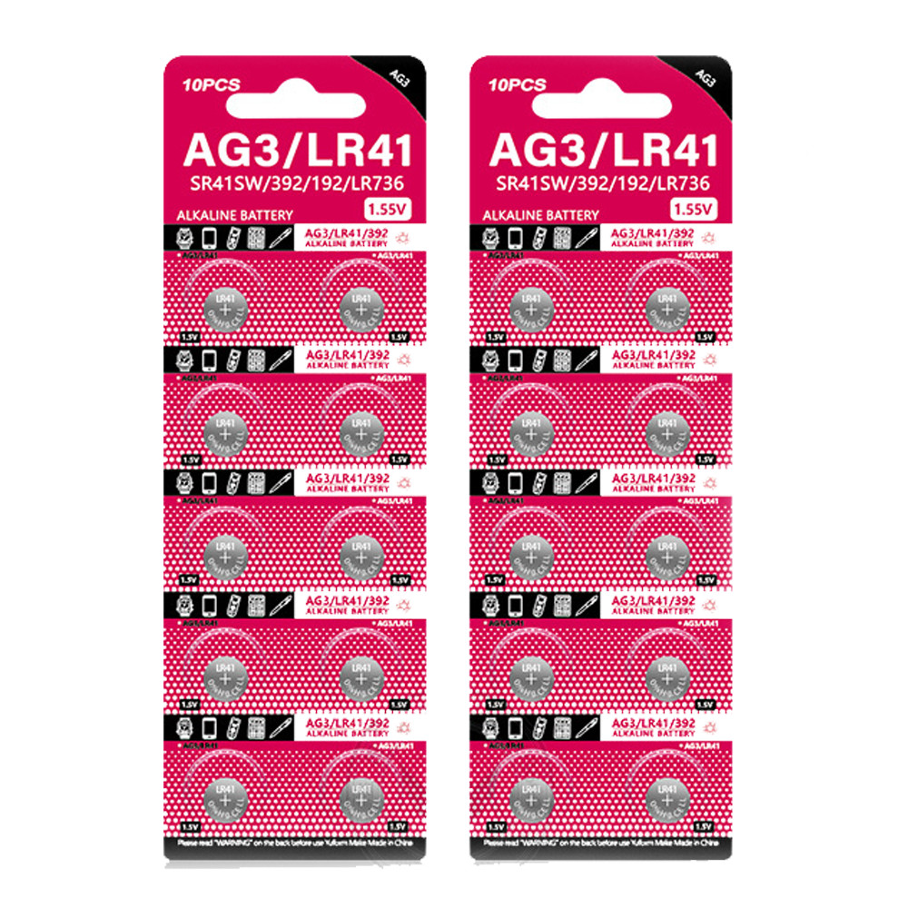 Vỉ 10 viên pin cúc áo LR1130 LR41 LR621 LR626 LR44 LR920 | Shopee Việt Nam