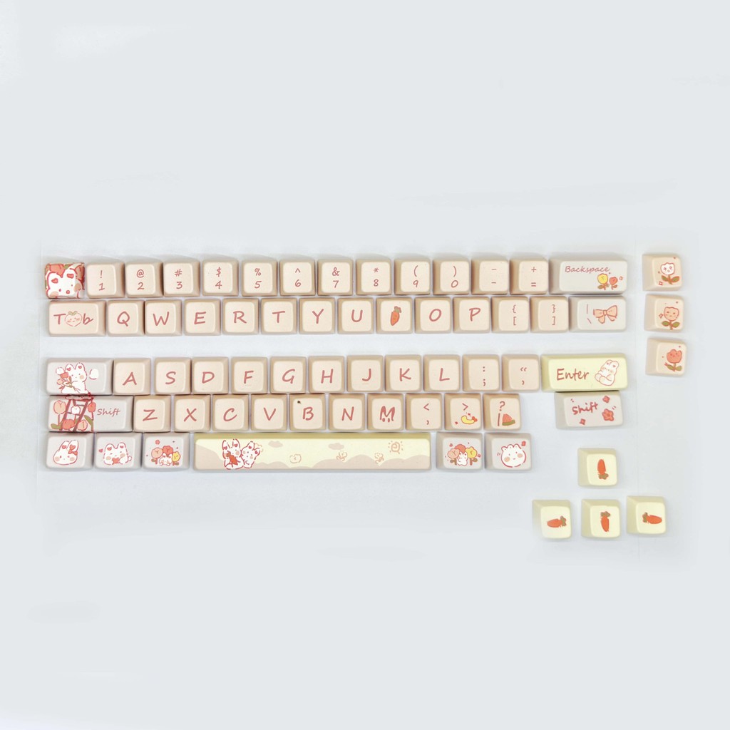 [HỎA TỐC HN - HCM] Bộ nút bàn phím cơ | Keycap MDA LMK67 - Meow meow ...