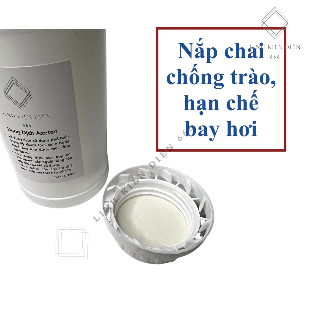 Axeton dung dịch aceton công nghiệp rửa mạch acetone tẩy móng tay ...