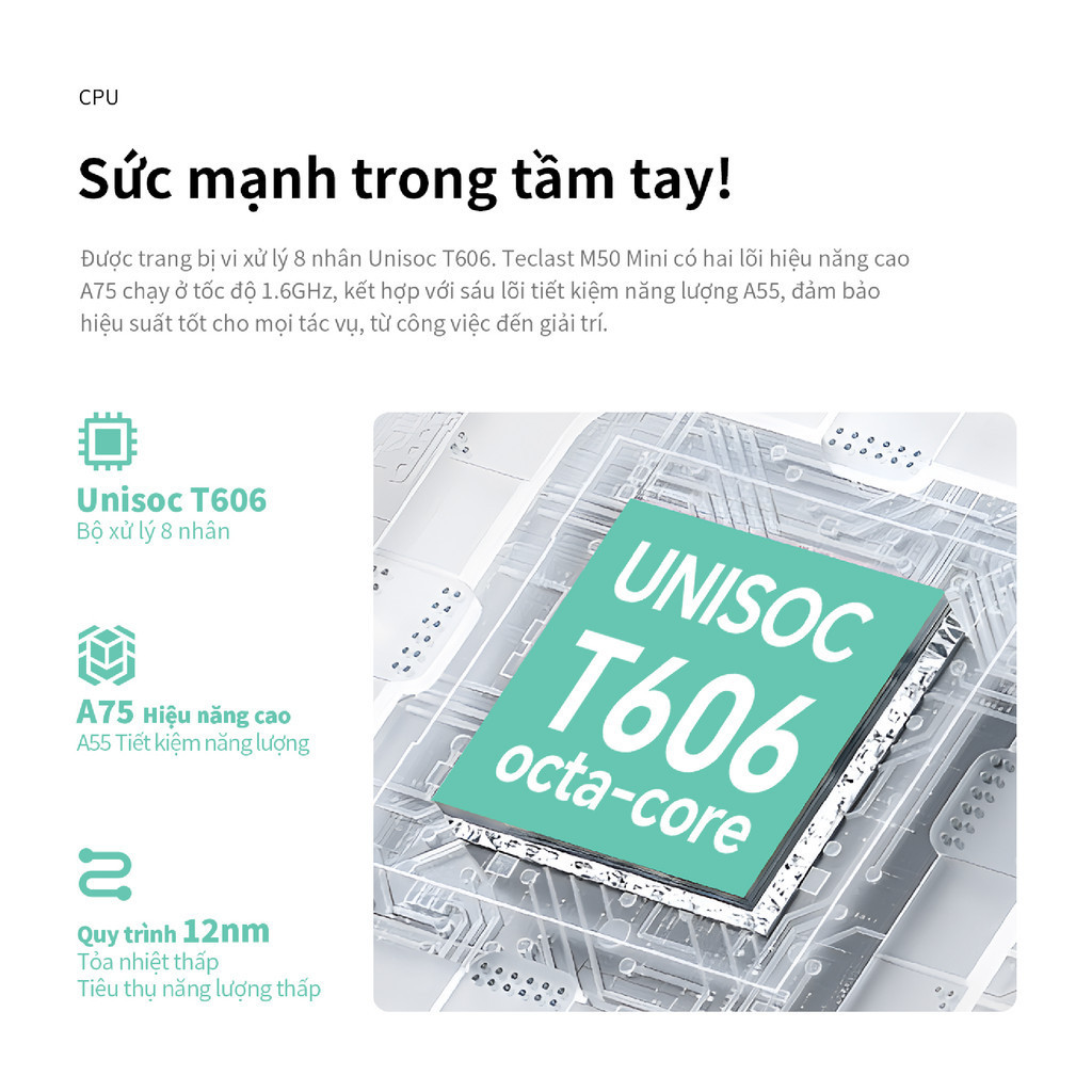 Máy Tính Bảng Teclast M50 Mini Tablet 14GB(6+8)/128GB | Màn hình 8 ...