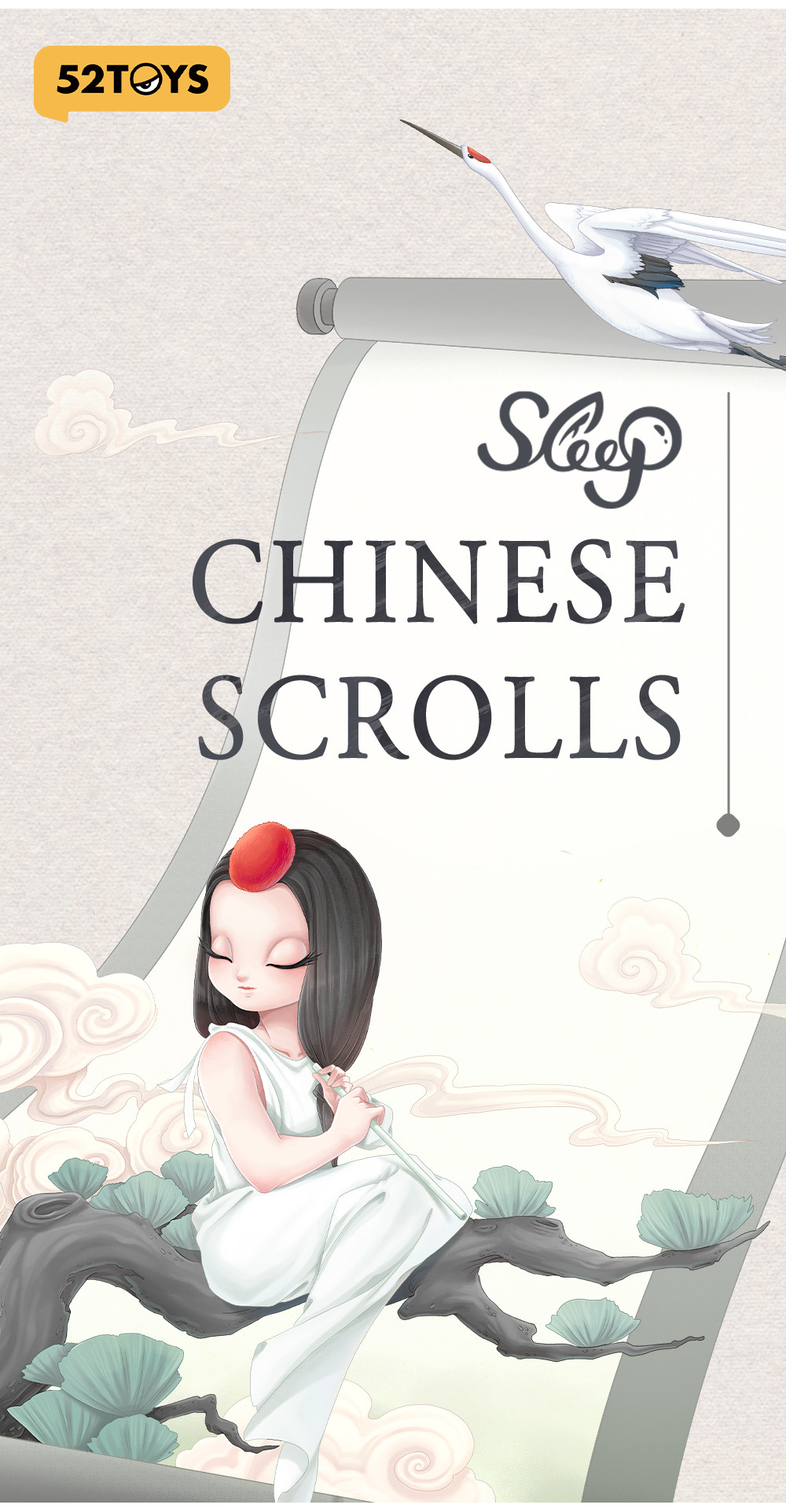 52TOYS Sleep Chinese Scrolls Series Blind Box Figure Toy | Shopee Việt Nam