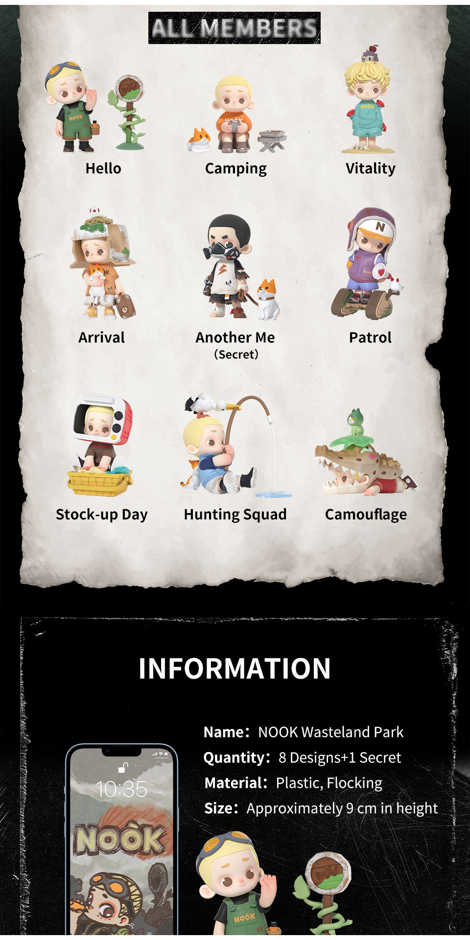 52TOYS Nook Wasteland Park Series Blind Box Figure Toy | Shopee Việt Nam