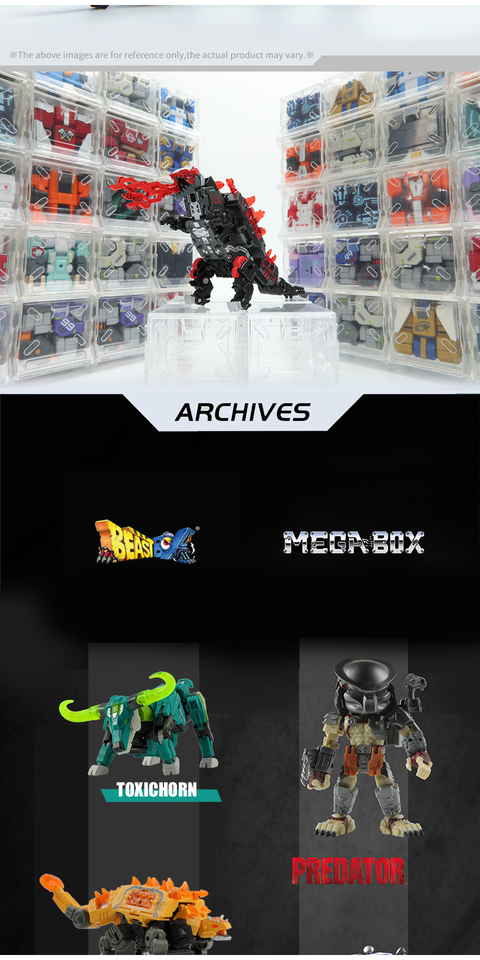 52TOYS đồ chơi lắp ráp mô hình Transformers Figure BEASTBOX BB-29 ...