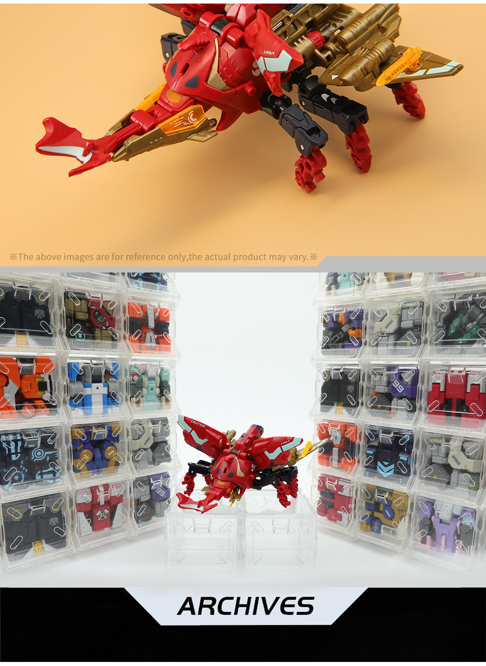 52TOYS đồ chơi lắp ráp mô hình Transformers Figure BEASTBOX BB-32 Demon ...