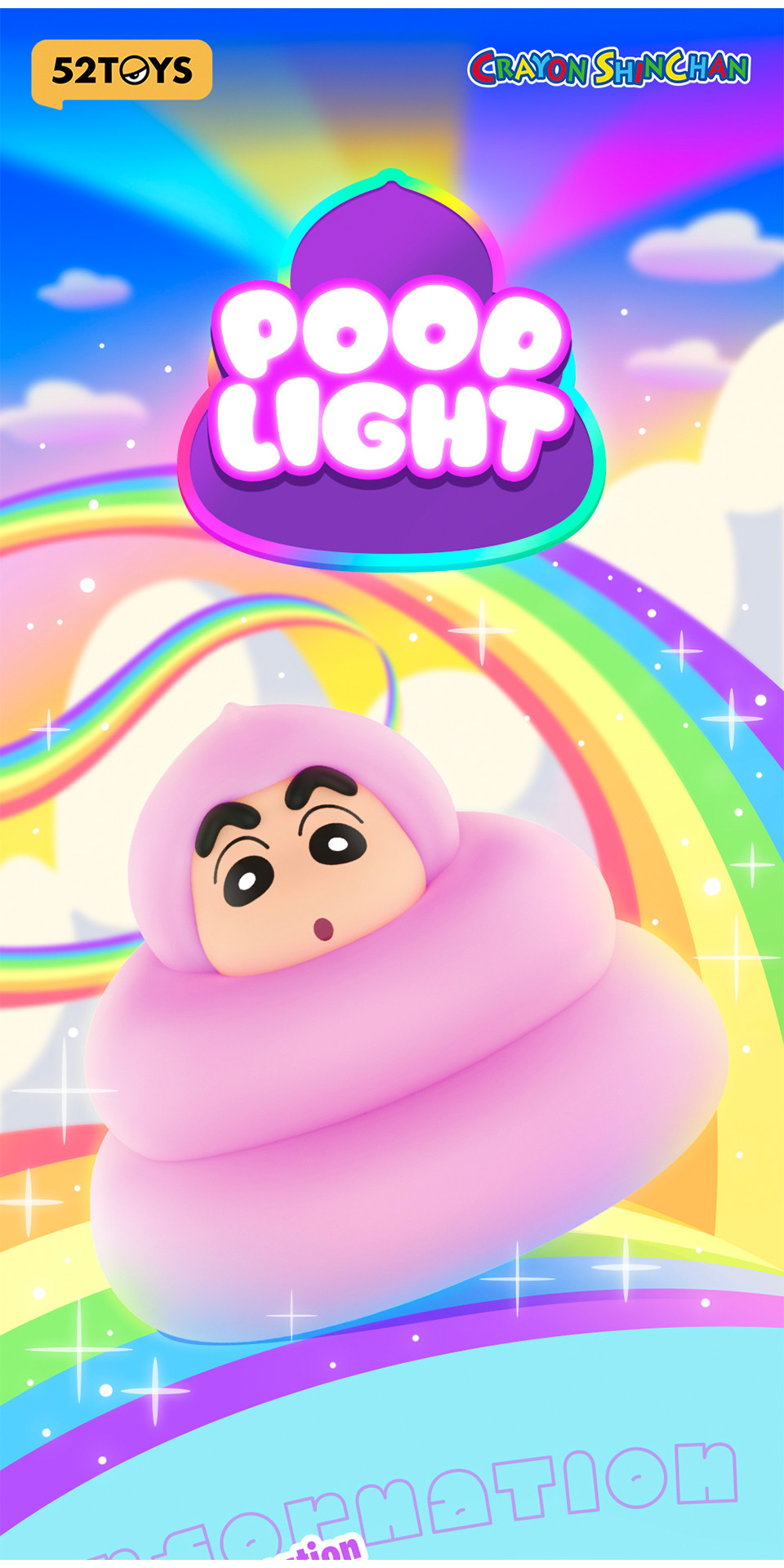 52TOYS Crayon Shinchan Poop Light Merch | Shopee Việt Nam
