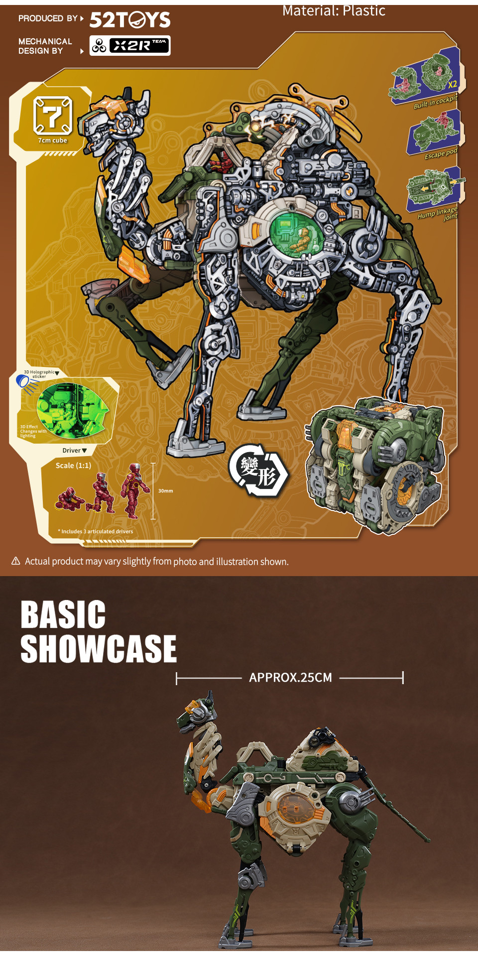 52TOYS đồ chơi lắp ráp mô hình transformers figure BEASTBOX BB-65 Oasis ...