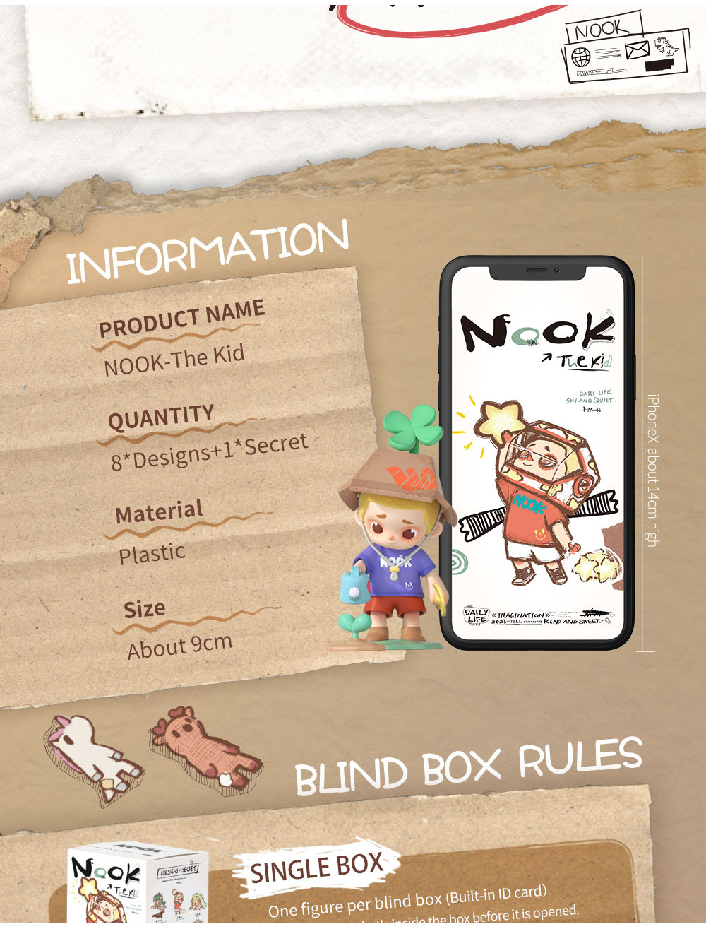 52TOYS Nook The Kid Series Blind Box Figure Toy | Shopee Việt Nam