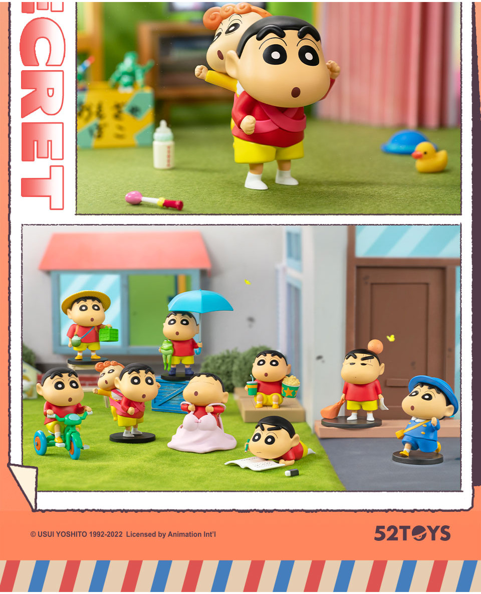 52TOYS Crayon Shin-Chan Daily 3rd Series Blind Box Figure Toy | Shopee ...