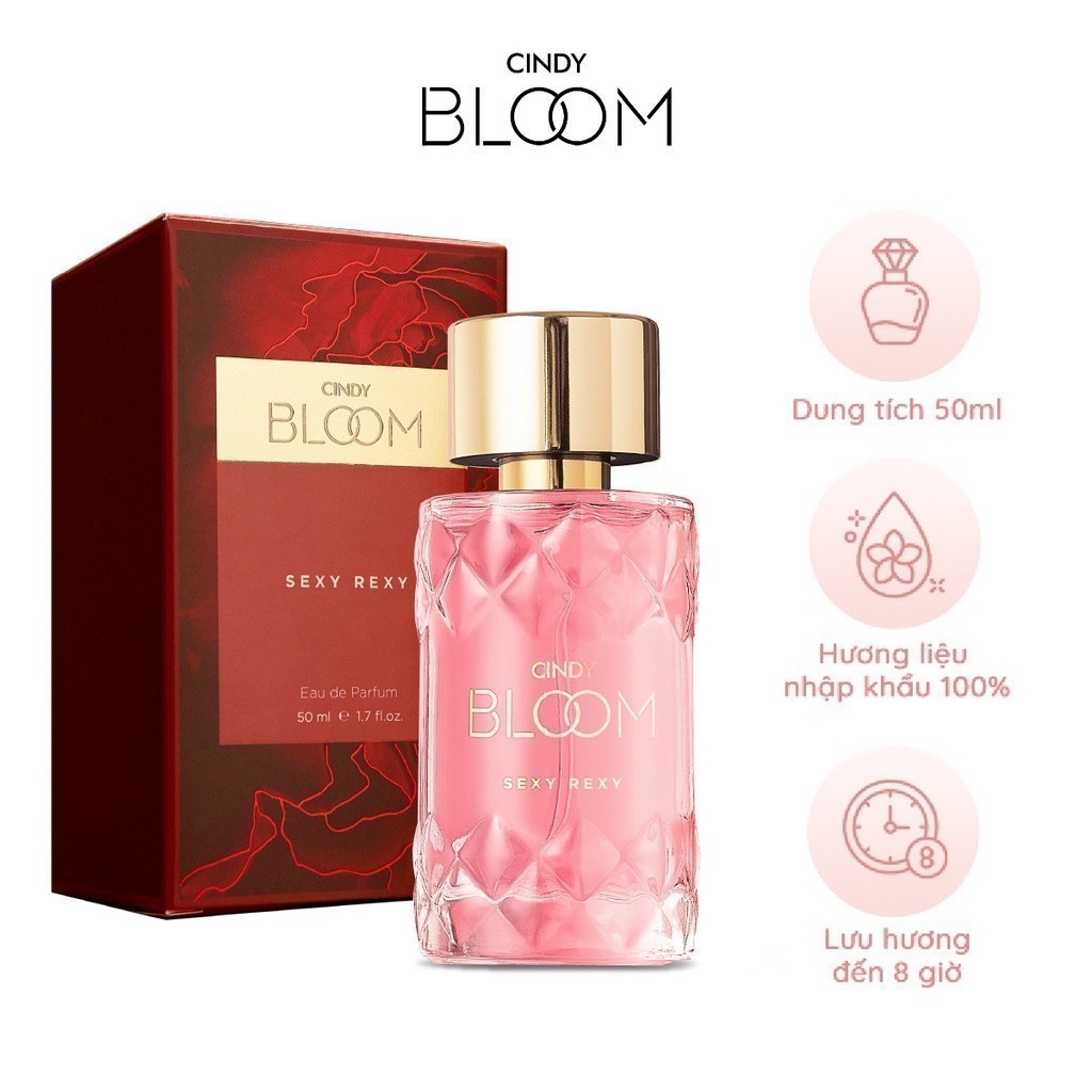 [Diệp Lê x Cindy Bloom] Nước hoa nữ Cindy Bloom Sexy Rexy Hương Gợi Cảm Nóng Bỏng 50ml | Shopee ...