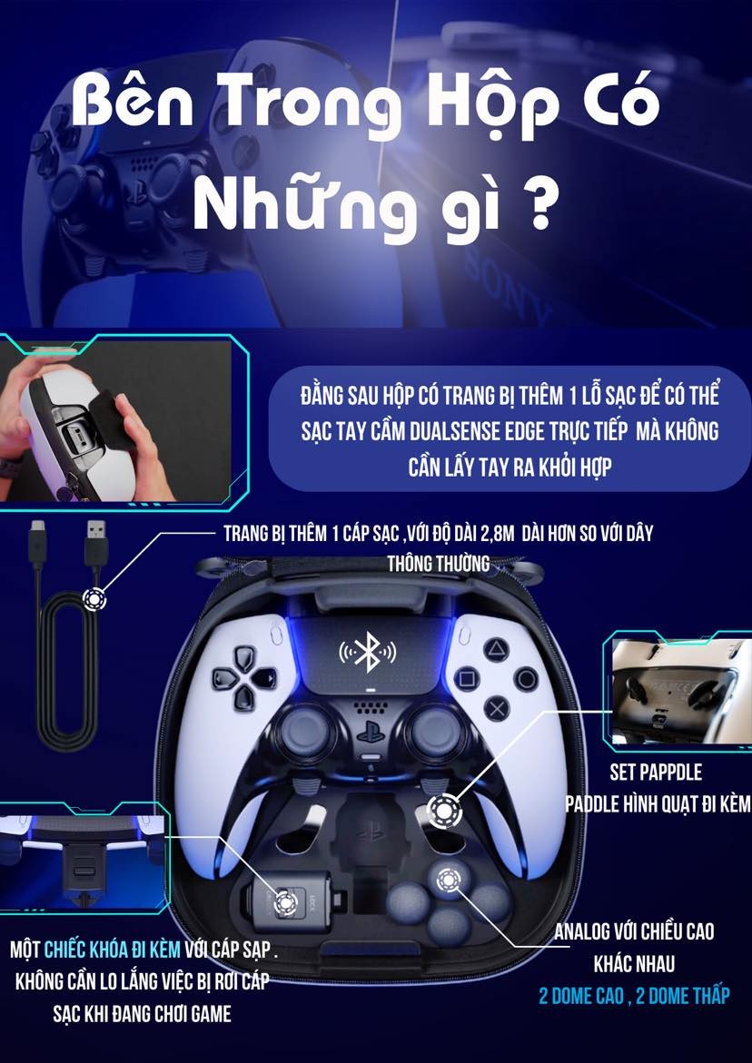 Tay Ps5 Edge Dualsense ( Dualsense Ps5 Edge ) - Hàng Chính Hãng Sony ...