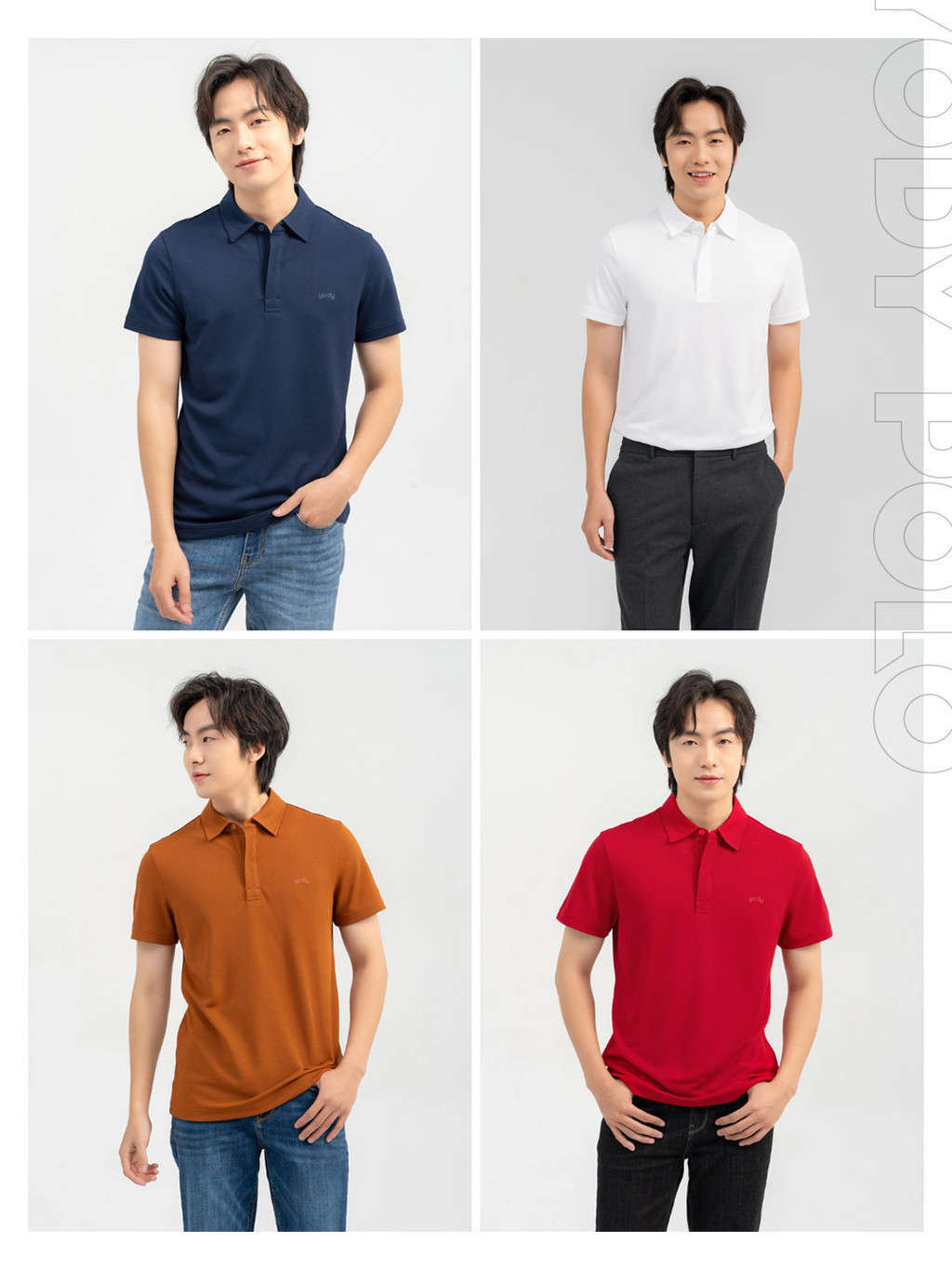 [Đồng Giá T6] Áo polo nam Yody giấu cúc khử mùi thoáng mát mềm mịn thấm ...