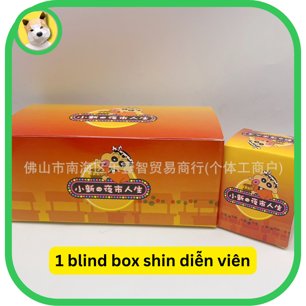 ( CÓ HỘP) Blind Box Shin Shinosuke Hộp mù Shin cosplay hoạt hình coslay ...