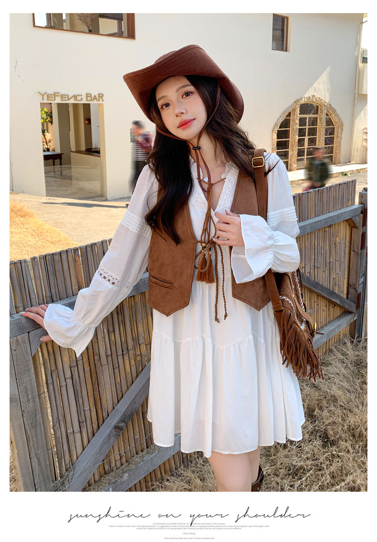 Alisa.sonya Áo Gile Thiết Kế Dạng Vest Nữ Hàng QC Dáng Rộng Kiểu ...