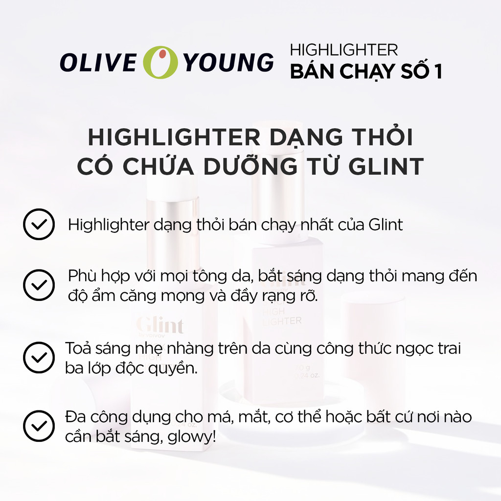 [Glint By VDIVOV Official] Nhũ bắt sáng highlight Glint dạng thỏi 7g ...