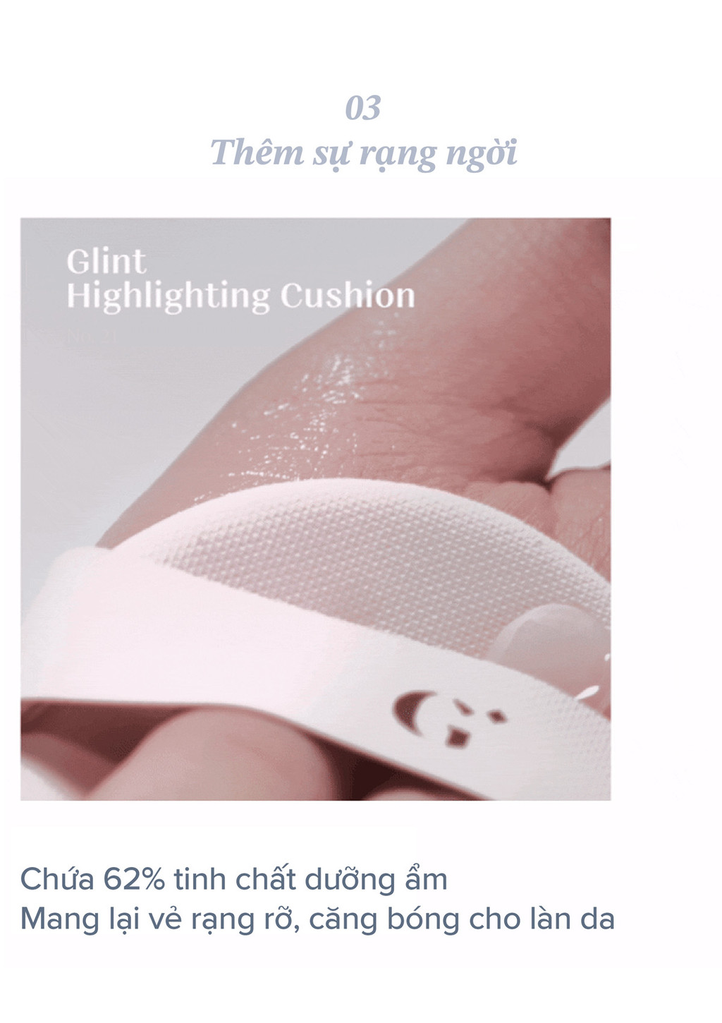 [Glint By VDIVOV Official] Phấn nước căng bóng che phủ toàn diện Glint ...