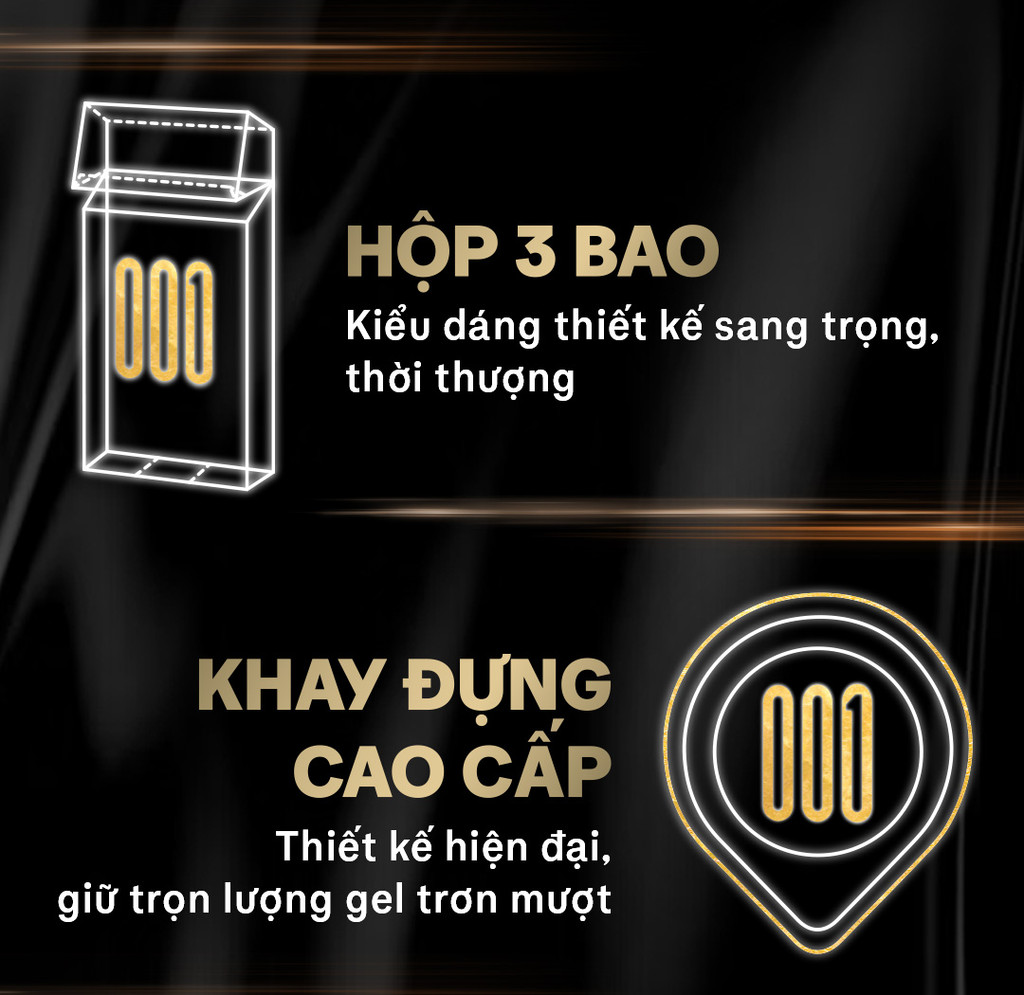 Bao cao su DUREX 001 Water based polyurethane (Hộp 3 cái) | Shopee Việt Nam
