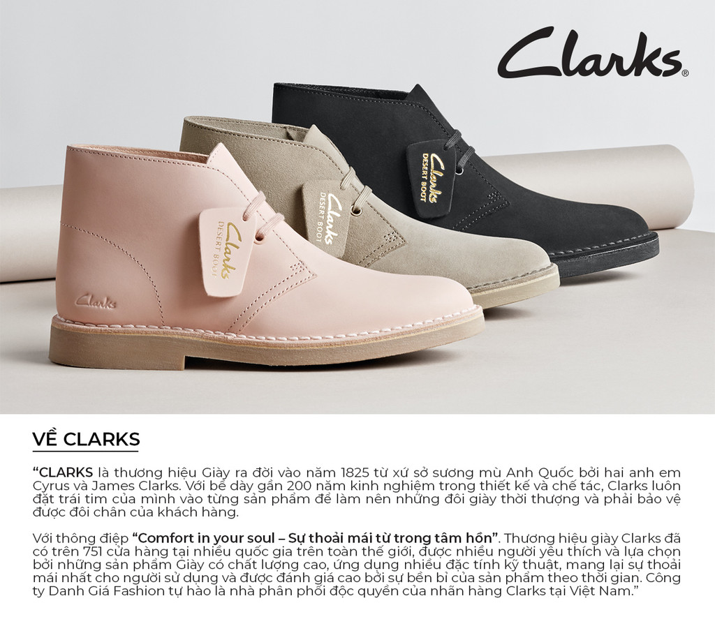 Giày Buộc Dây Da Nam Clarks - Eastridge Low | Shopee Việt Nam