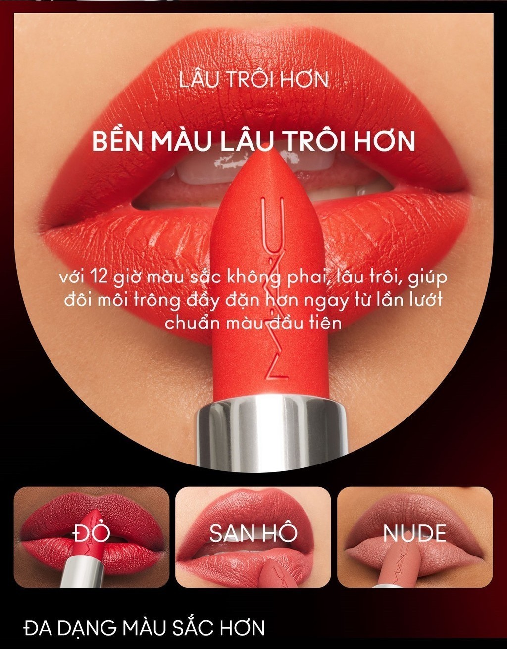 [ƯU ĐÃI LIVESTREAM MAC x HANNAH OLALA ] MAC - Bộ 2 món: Son thỏi ...