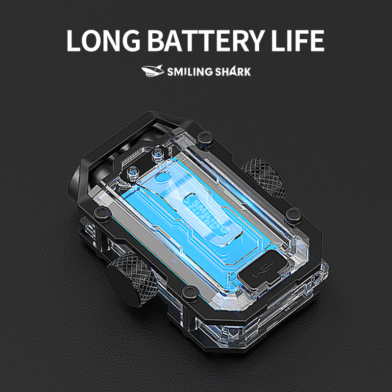 Smile Shark TIP0060 Mini Work Light Led Siêu Sáng Móc Khóa Đèn Type-c ...