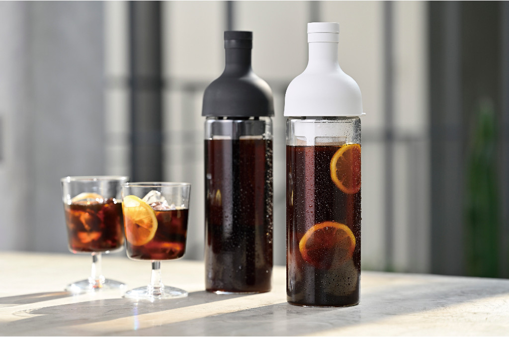 Bình cold brew cao cấp pha cà phê ủ lạnh Hario FIC 650ml màu Xám / Đen ...