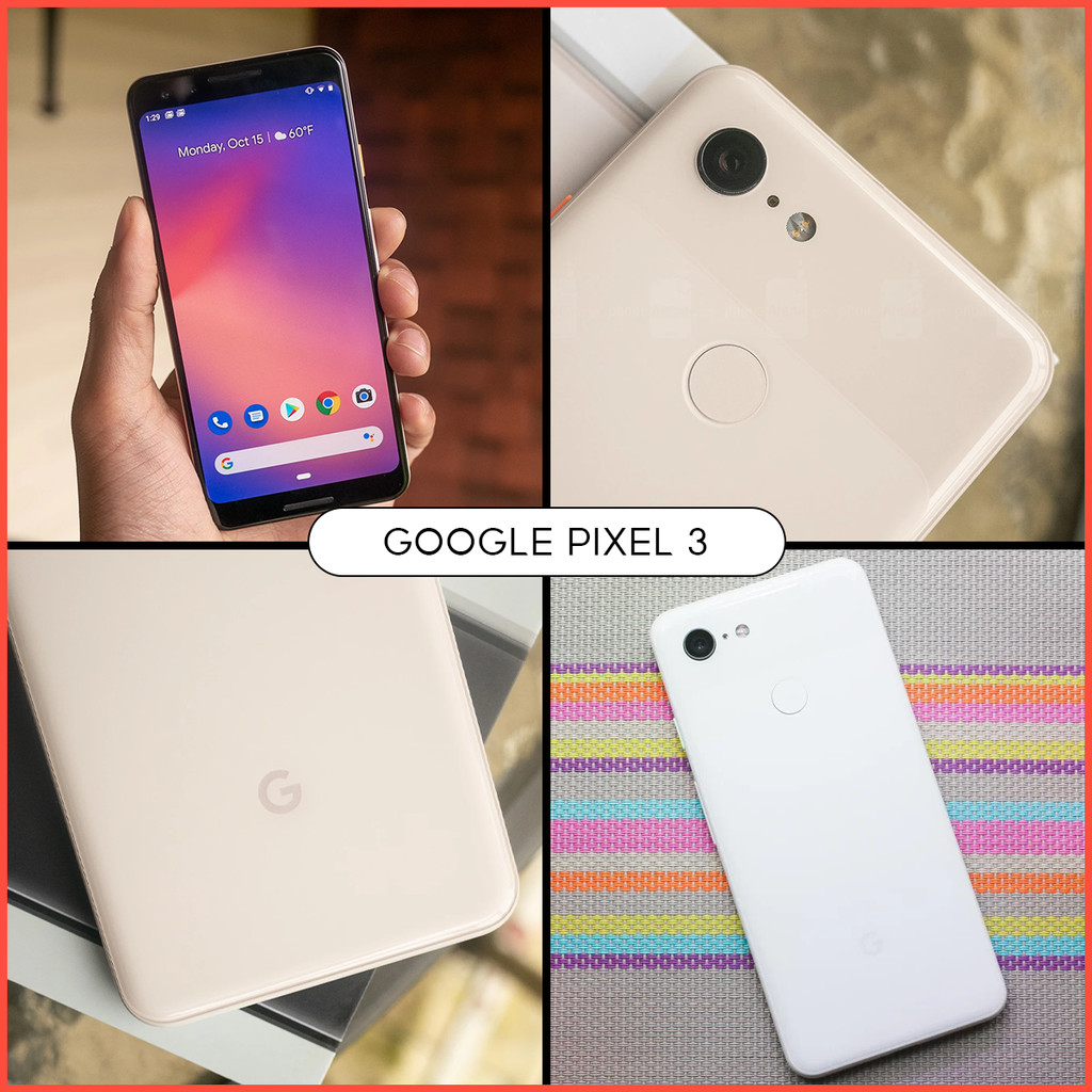 Điện Thoại Google Pixel 3 New GG 3XL Chip Snapdragon 845 Ram 4G/64GB ...