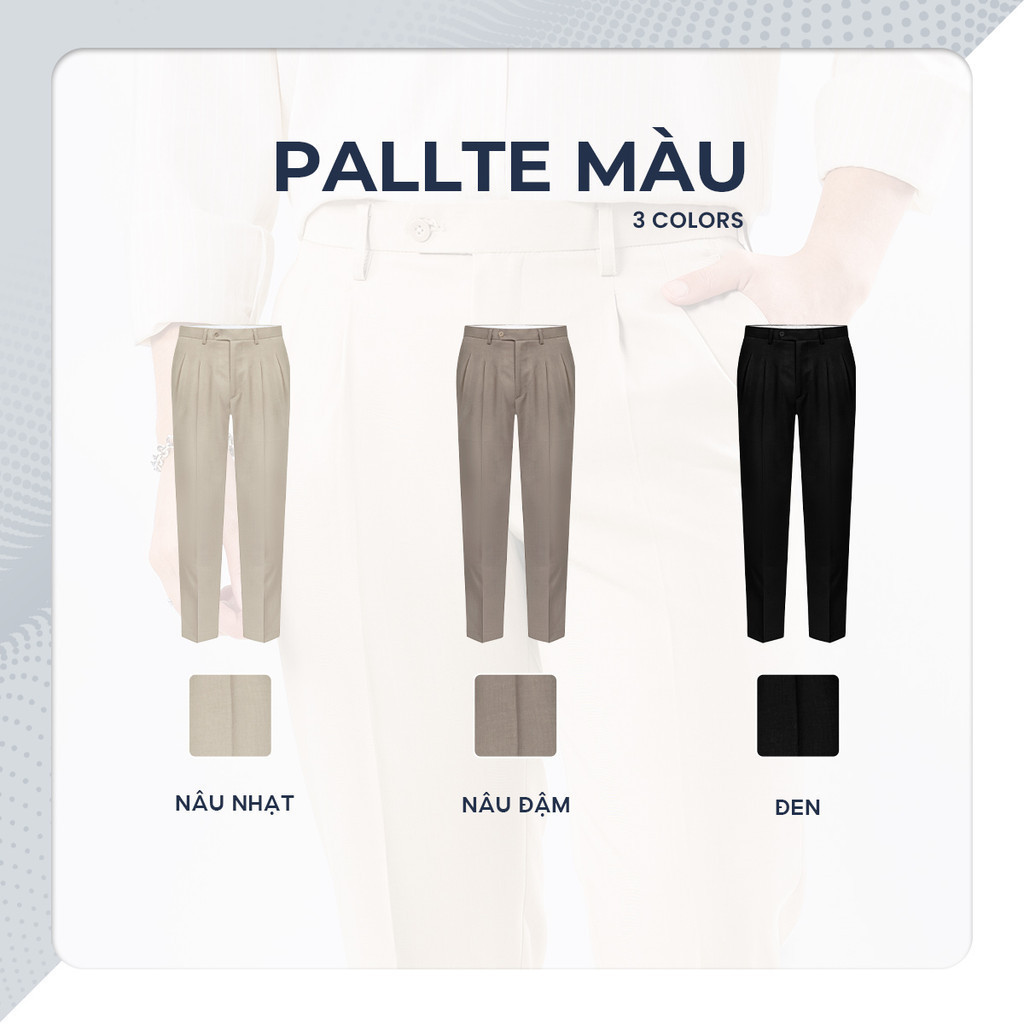 Quần dài tây nam CLASSIC PANTS, BST Social Circle vải tây cao cấp, kiểu ...
