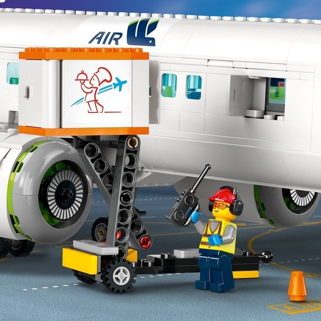 LEGO CITY 60367 Đồ chơi lắp ráp Máy bay chở hành khách (913 chi tiết ...