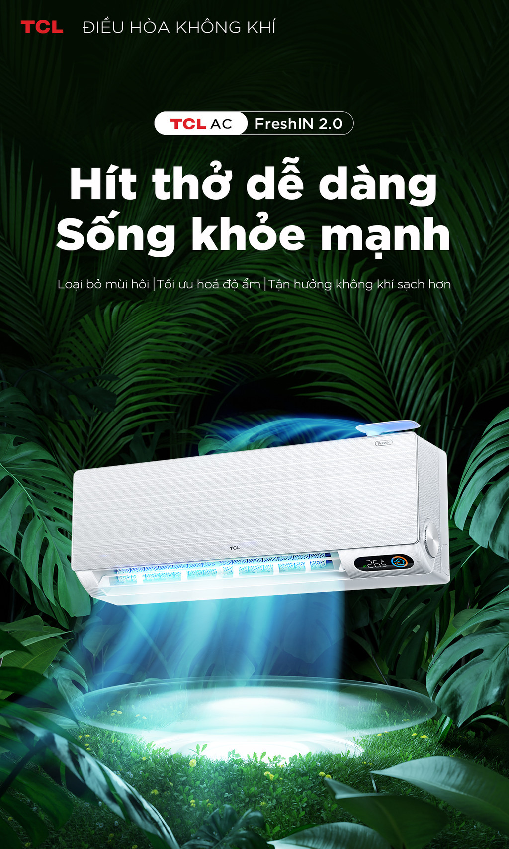 [Free Ship + Lắp đặt HN HCM] Máy lạnh TCL Freshin Inverter 1.5 HP TAC ...