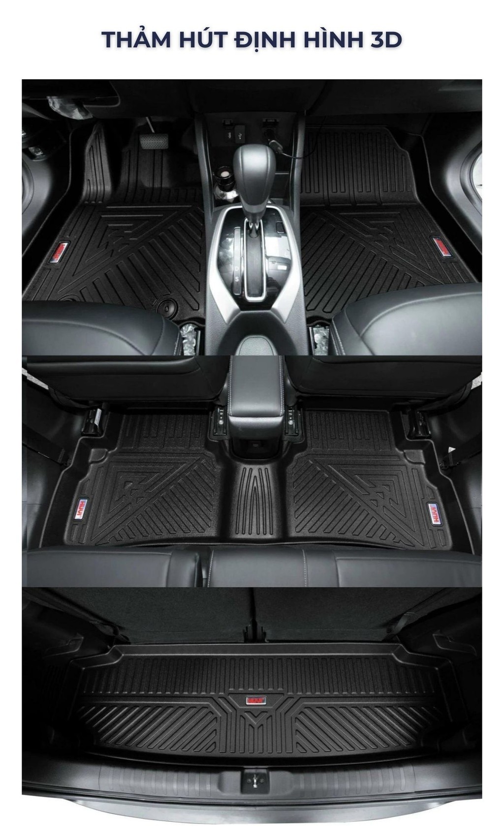 Thảm lót sàn xe Mazda CX5 (2018-hiện tại) nhựa TPE đúc 3D tràn viền chính hãng HUVI Việt Nam ...