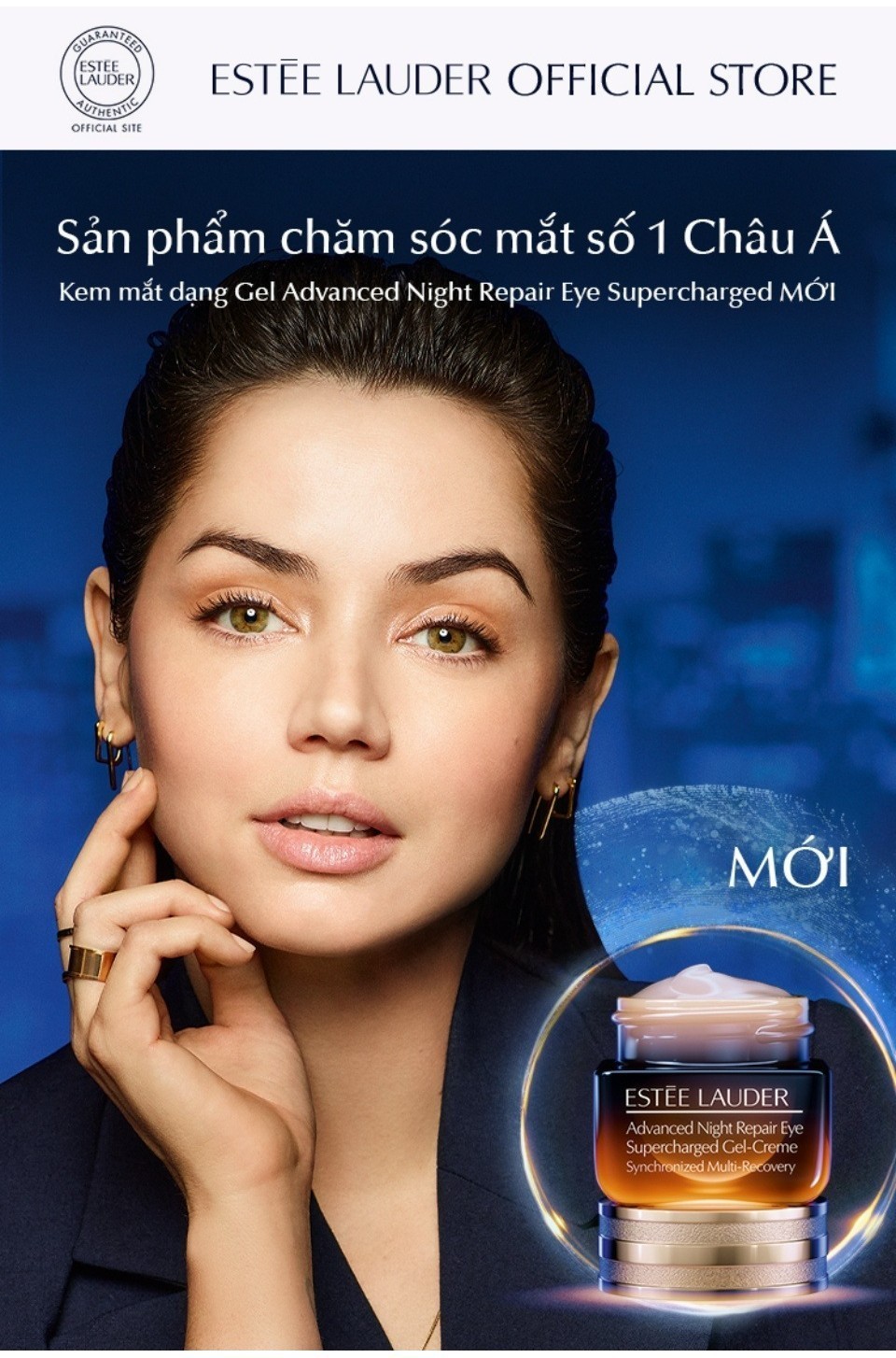 Kem mắt Estee Lauder Advanced Night Repair Eye Supercharged Gel-Crème Multi-Recovery Eye Cream ...